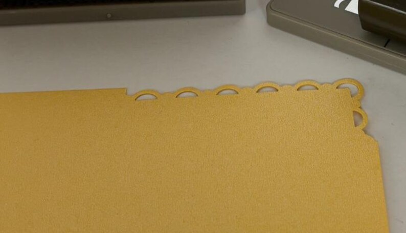 Stampin up Paper Punch Set Scalloped Trim Border Edge Corner Half ...