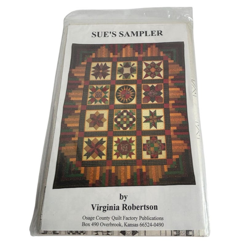 Osage County Quilt Factory Pattern Sues Sampler Country Style Virginia ...