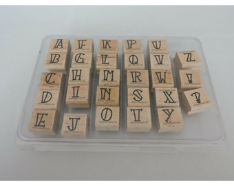 Stampin up Alphabet | Etsy