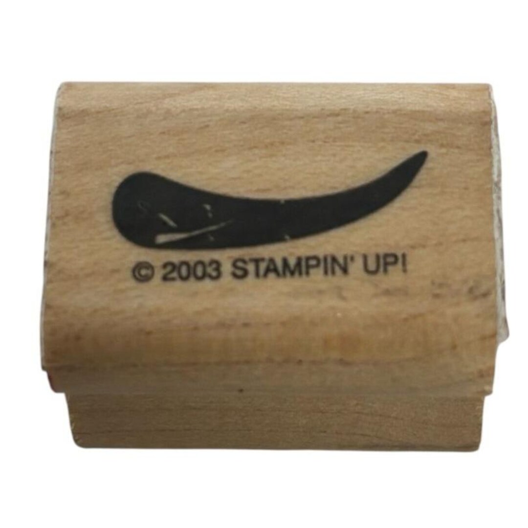 Stampin up Rubber Stamp Flower Part Maker Leaf Petal Curved Line Horn ...
