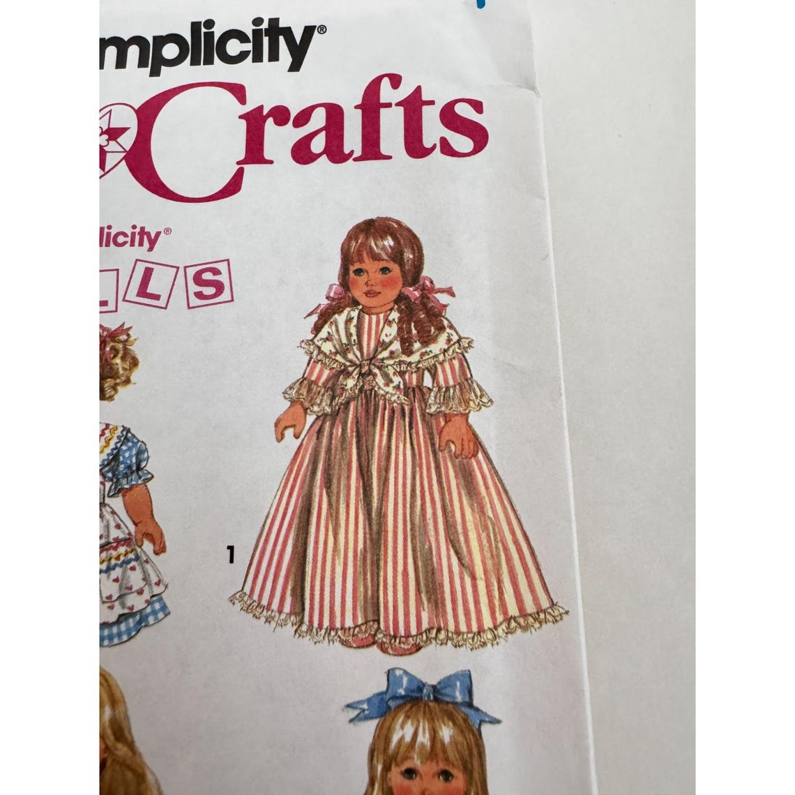 Simplicity Crafts Sewing Pattern 8692 for 18 Inch Doll Clothing Clothes ...