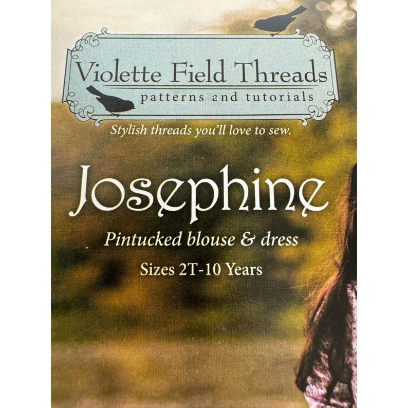 Violette Field Threads Sewing Pattern F747 Josephine Pintucked Blouse Dress UC - Etsy