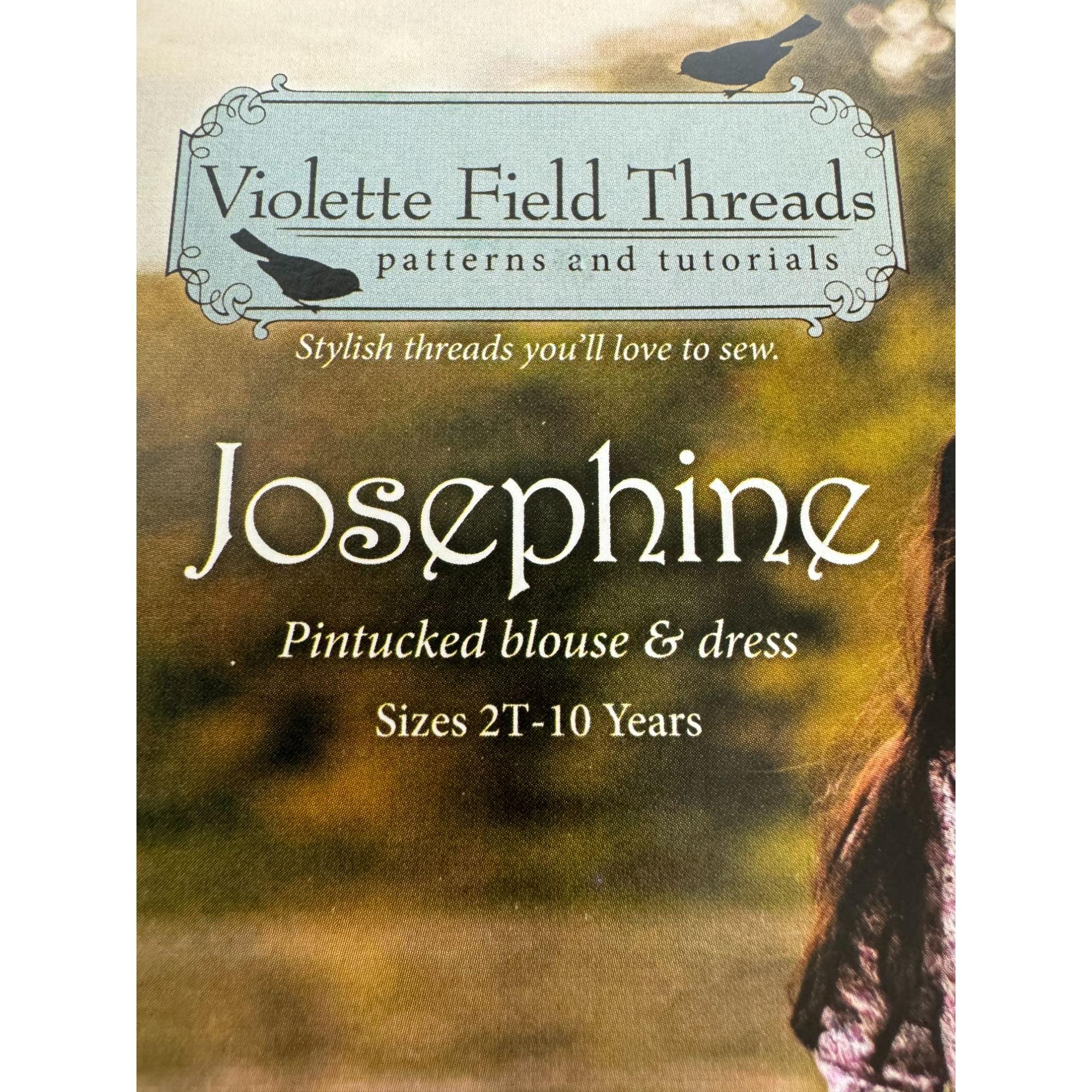 Violette Field Threads Sewing Pattern F747 Josephine Pintucked Blouse ...