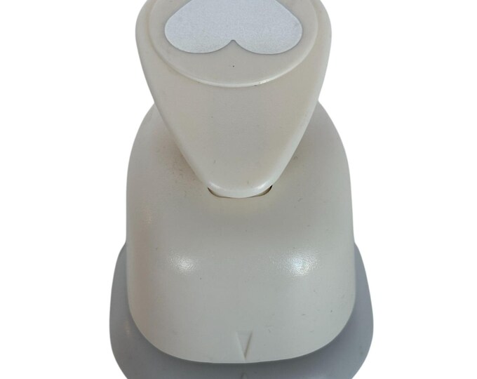 Heart Shape Craft Lever Paper Punch Tool Valentines Day Card Making ...