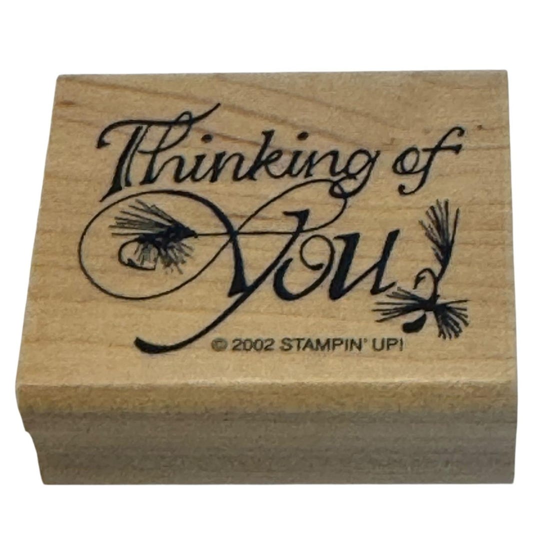 Stampin up Rubber Stamp Fly Fishing Tackle Hook Dad Father Thinking of ...