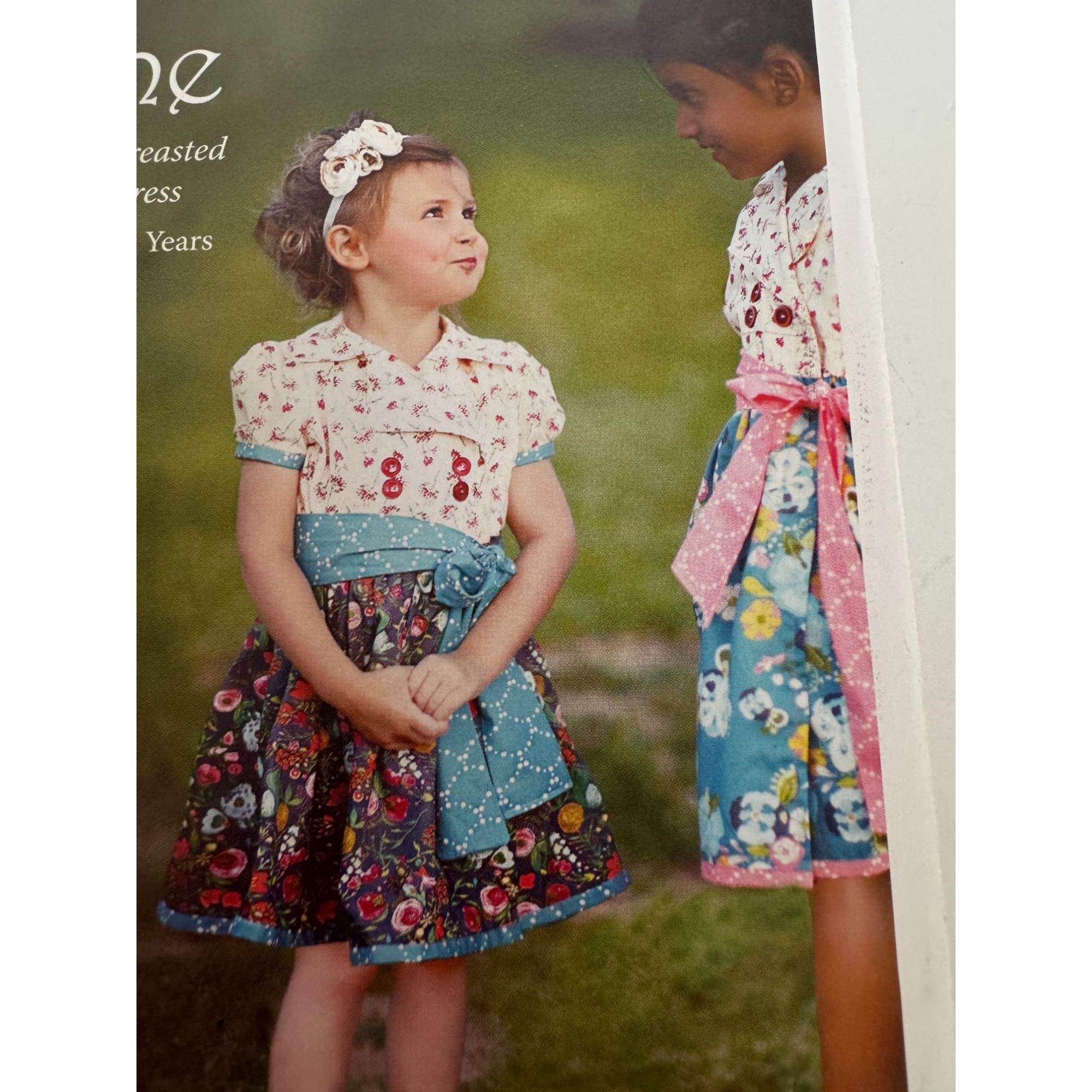 Violette Field Threads Sewing Pattern Jane Double-breasted Wrap Dress ...