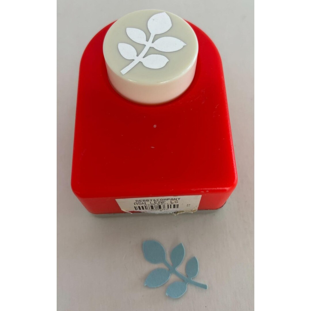 Ash Leaf Paper Punch Nature Spring Garden Leaf 1.25 Inch Card Making ...