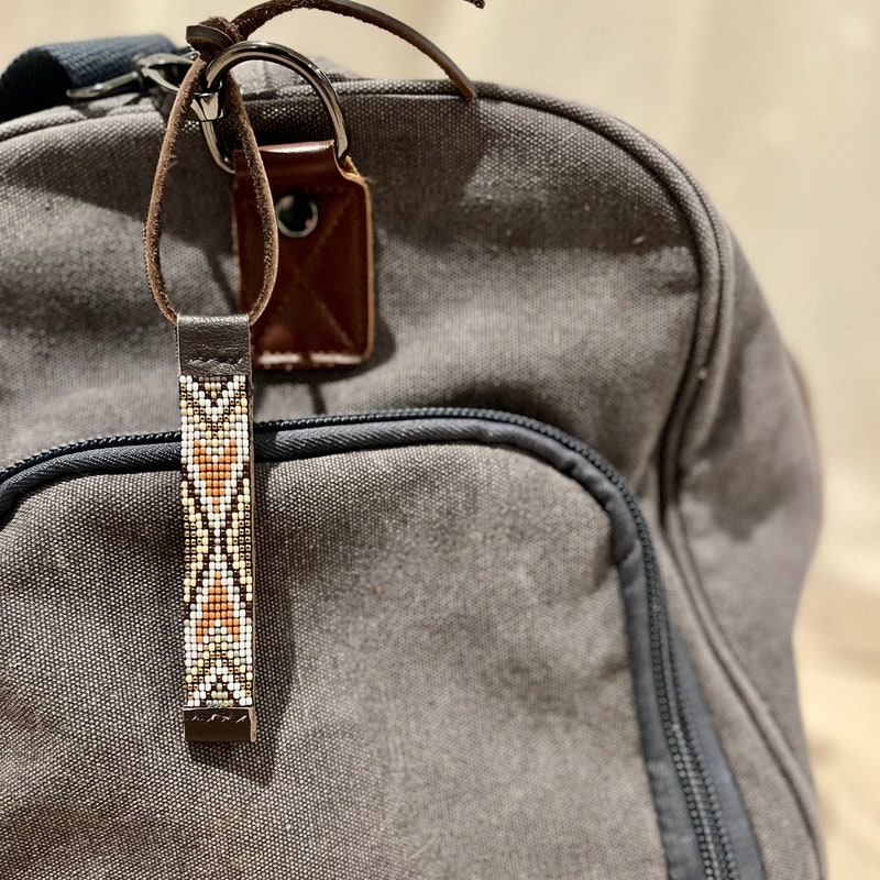 Beaded Bag Tag - Etsy