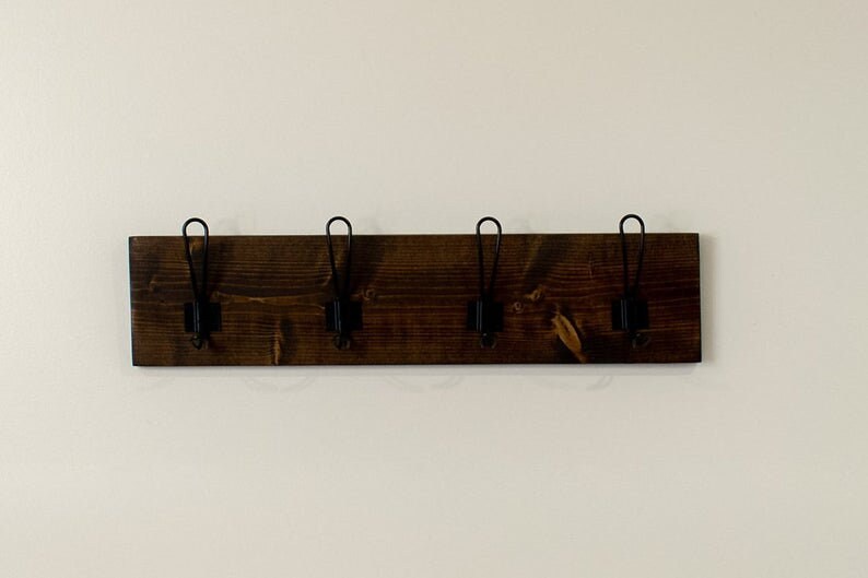 Entry Coat Hanger Rustic Coat Rack Farmhouse Coat Rack Rustic - Etsy