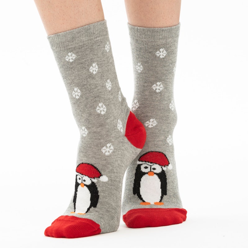 Santa Claus Socks - Etsy