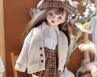 Yosd MSD Sweater Cardigan Coat Socks Set for 1/6 1/4 BJD - Etsy