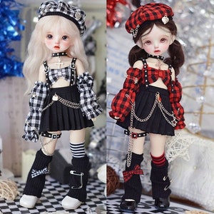 Yosd MSD Strap Crop Top Sleeves Skirt Socks Beret Hat Thigh ...