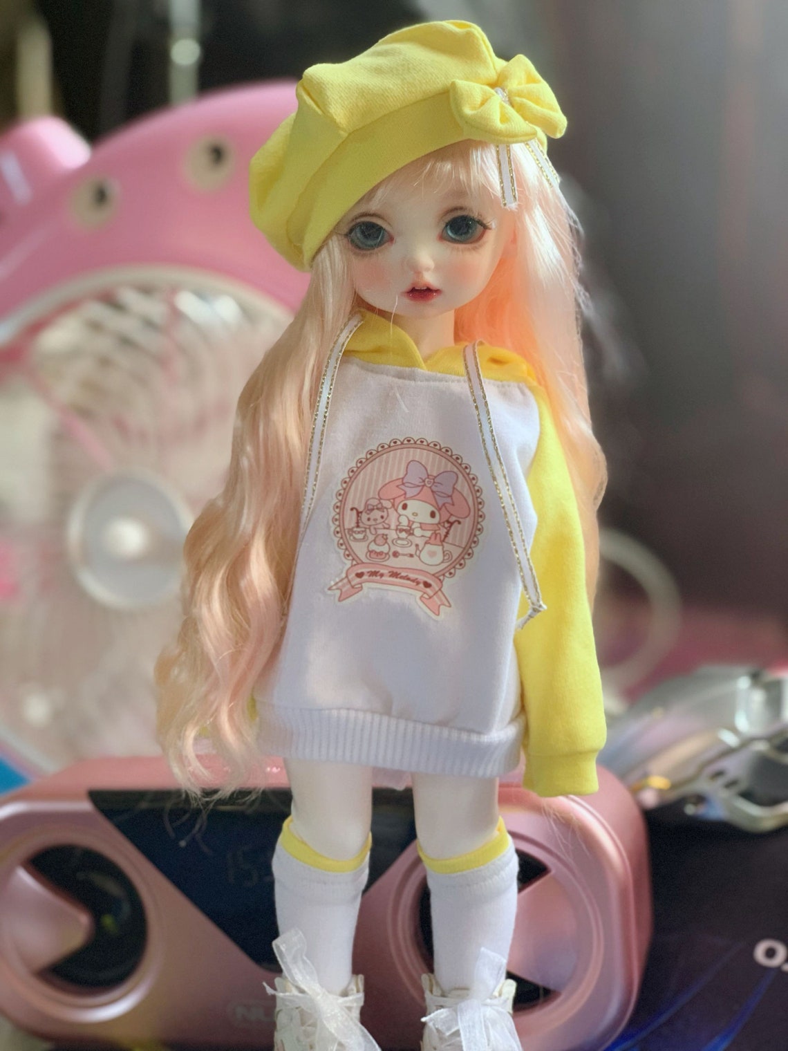 Yosd Cartoon Hoodie & Pumpkin Hat for 1/6 BJD Doll Clothes Neo - Etsy