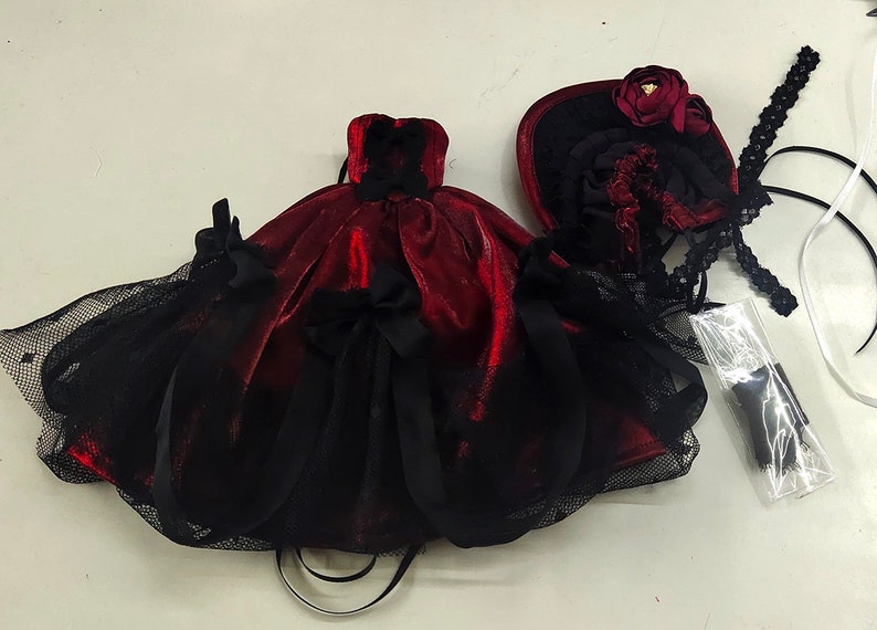 BJD Clothes MSD Palace Dress for Autumn & Winter for 1/4 | Etsy