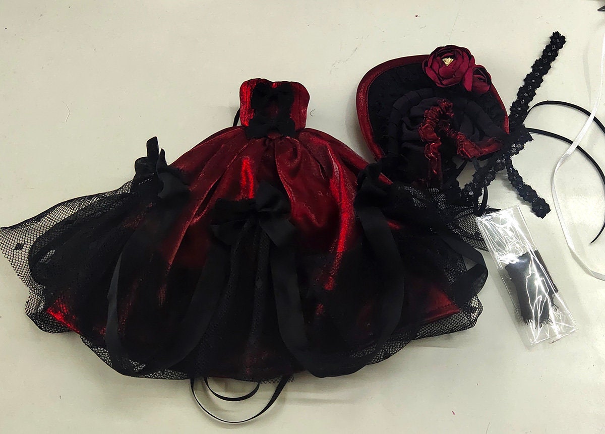 BJD Clothes MSD Palace Dress for Autumn & Winter for 1/4 - Etsy