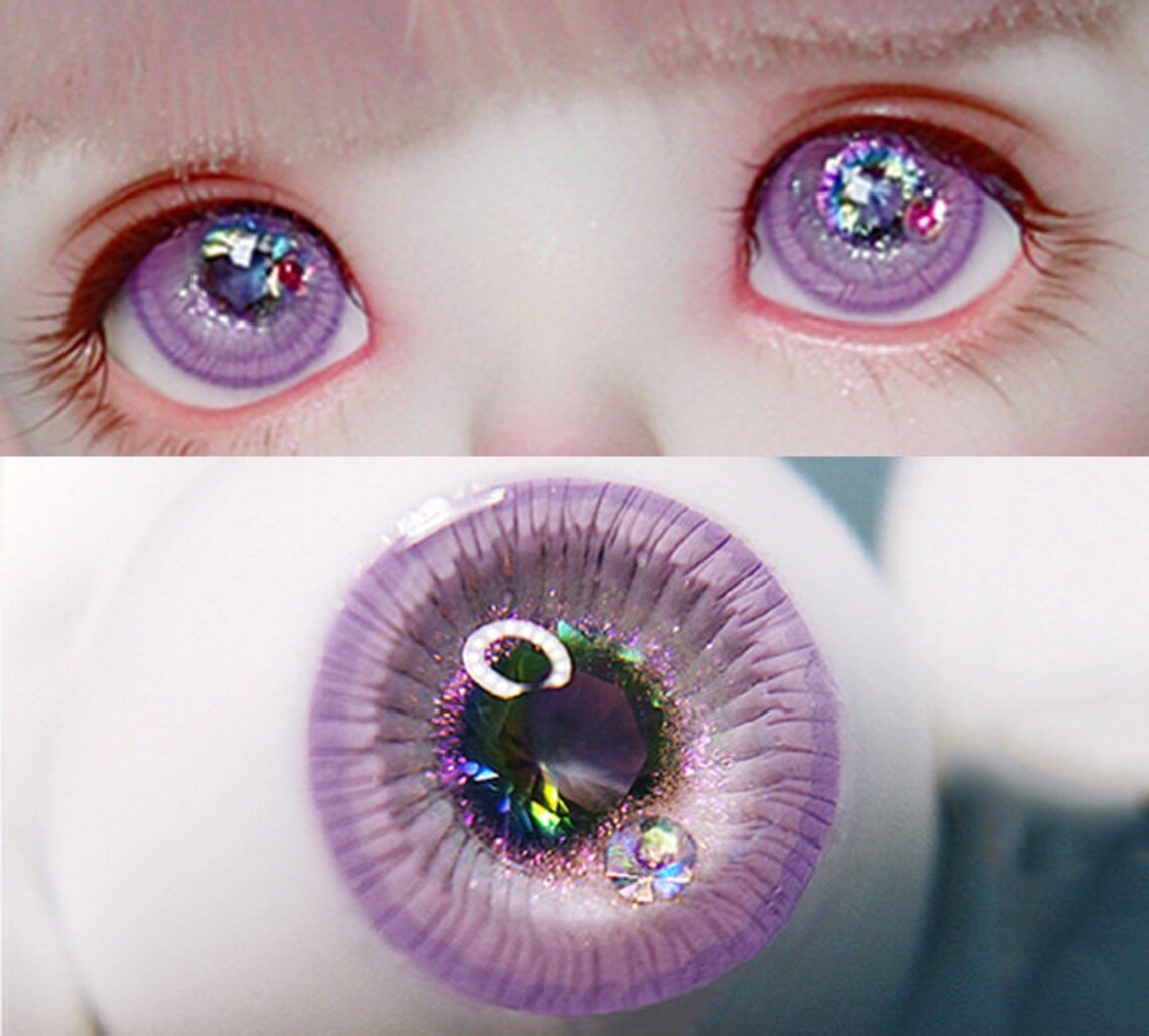 BJD Eyes 14mm Resin 12mm 16mm Doll Eyes Small Normal Iris - Etsy