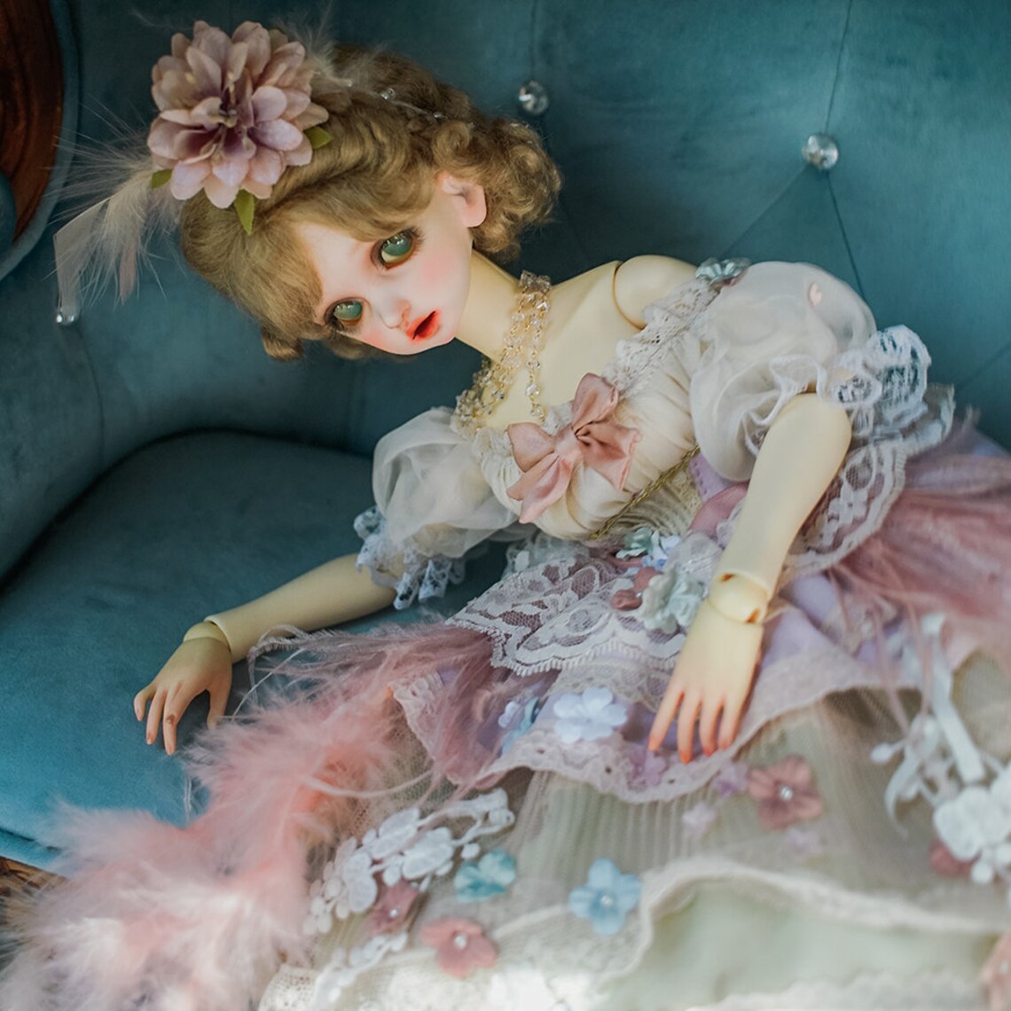 1/3 BJD SD Dress light Like a Bird for 1/4 1/6 Msdyosdsd | Etsy