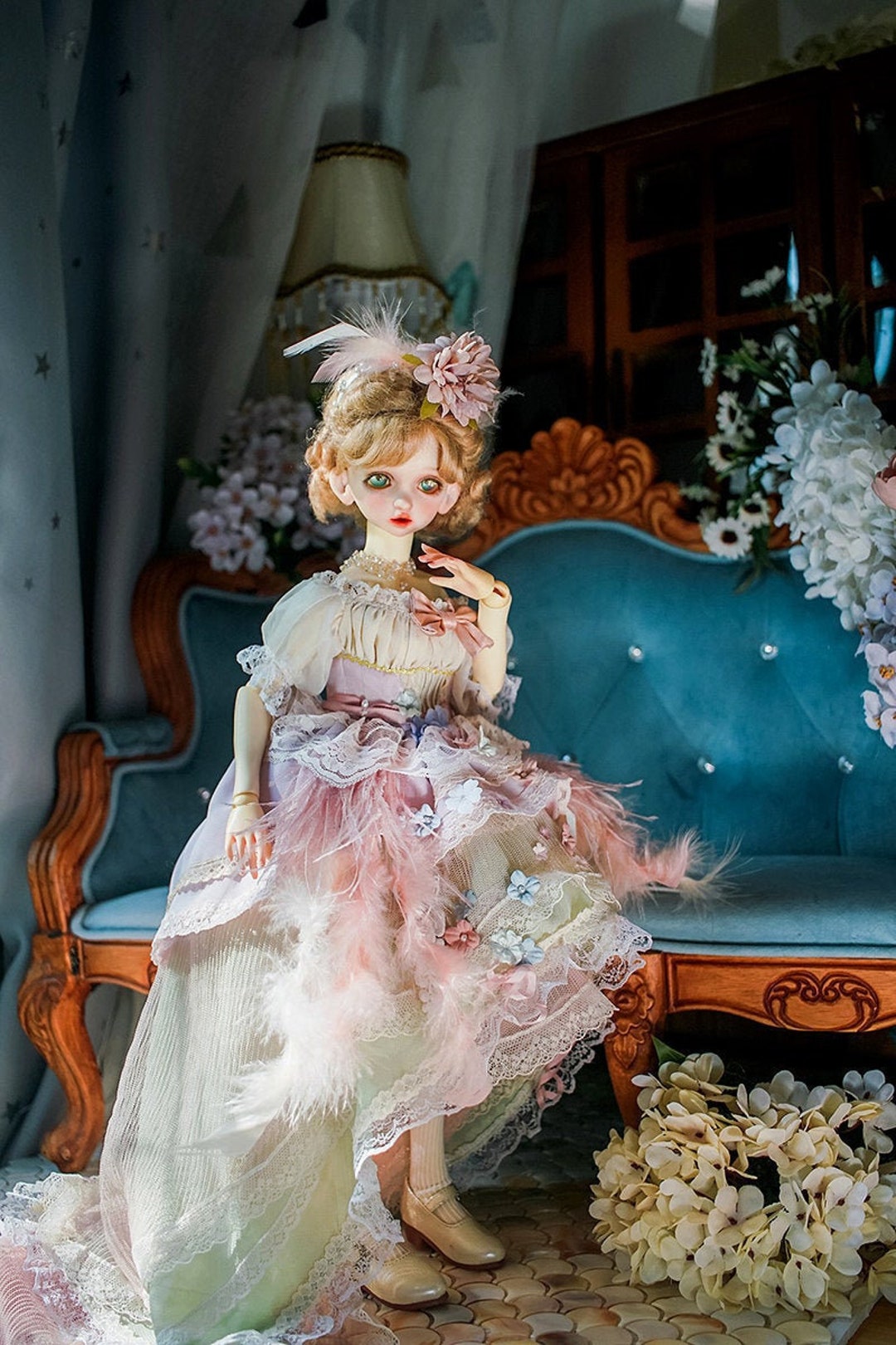 1/3 BJD SD Dress light Like a Bird for 1/4 1/6 Msd,yosd,sd BJD Doll ...