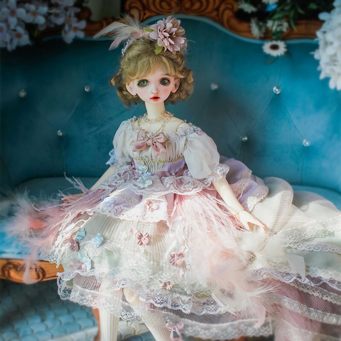 1/3 BJD SD Dress Light Like a Bird for 1/4 1/6 msdyosdsd | Etsy