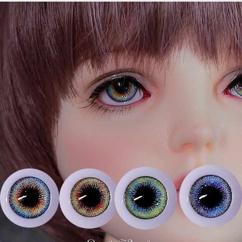 BJD Eyes 16mm 18mm 14mm Small Iris Acrylic Lw03s - Etsy
