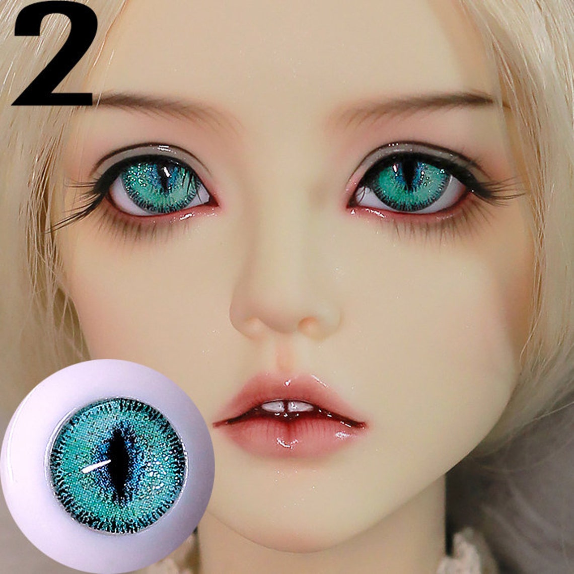 BJD Cat Eyes 12mm 14mm 16mm 18mm 10mm Acrylic Normal Iris Doll - Etsy