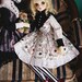BJD Clothes SD Doll Clothes 1/3 1/4 1/6 BJD Dress white Headdress Set ...