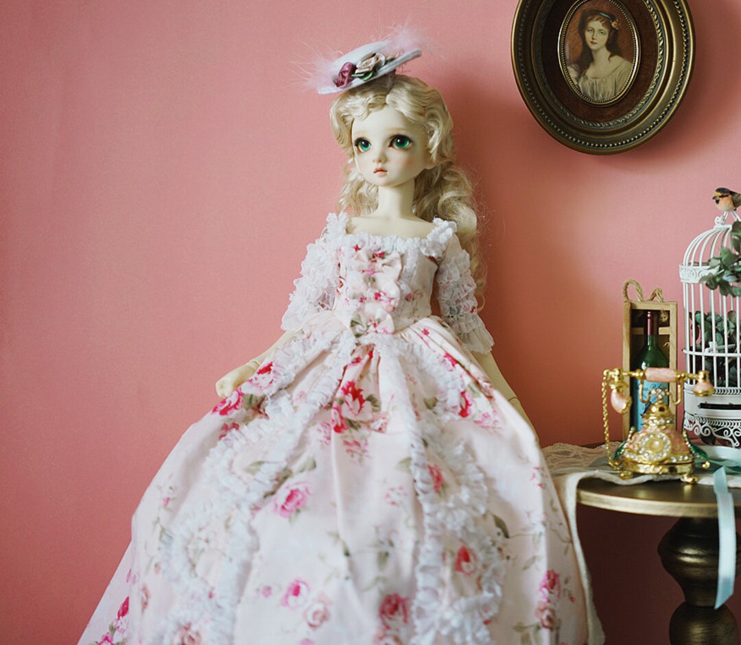 BJD Doll Clothes SD Palace Dress for 1/3 1/4 1/6 MSD Yosd Doll - Etsy