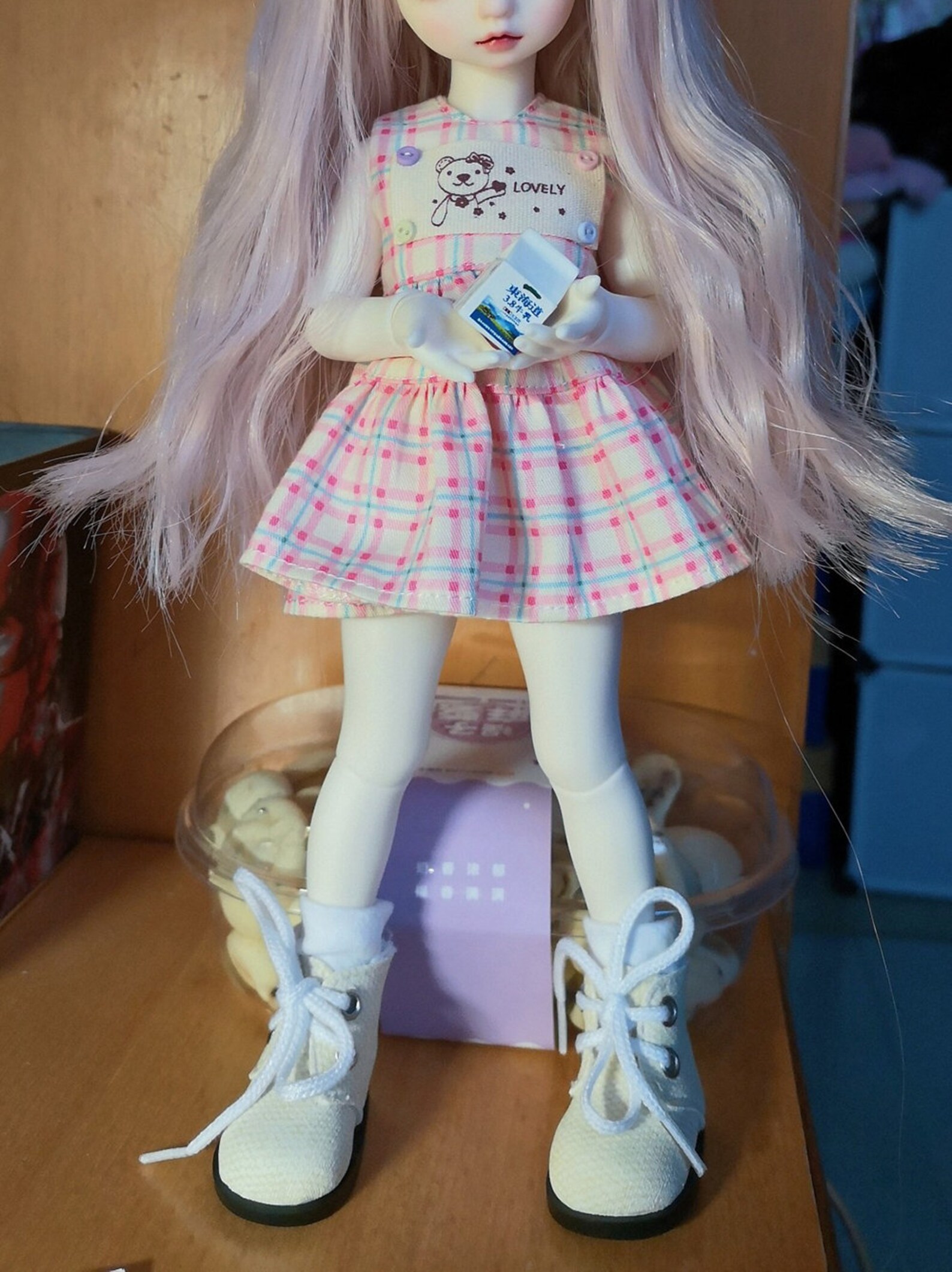 BJD Clothes Yosd Sleeveless Dress and Socks Set for 1/6 BJD | Etsy