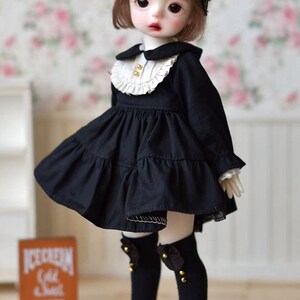 BJD Clothes Yosd Daily Dress headdress socks for 1/6 BJD Doll Outfit ...