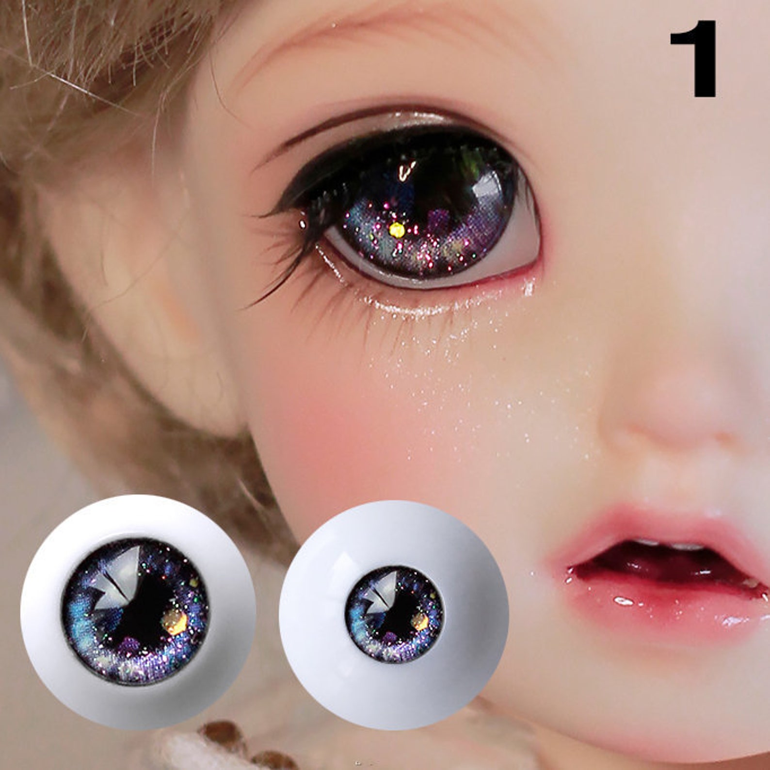 BJD Eyes 18mm 10mm 12mm 14mm 16mm Acrylic Eyes Doll Eyes Lw14 - Etsy