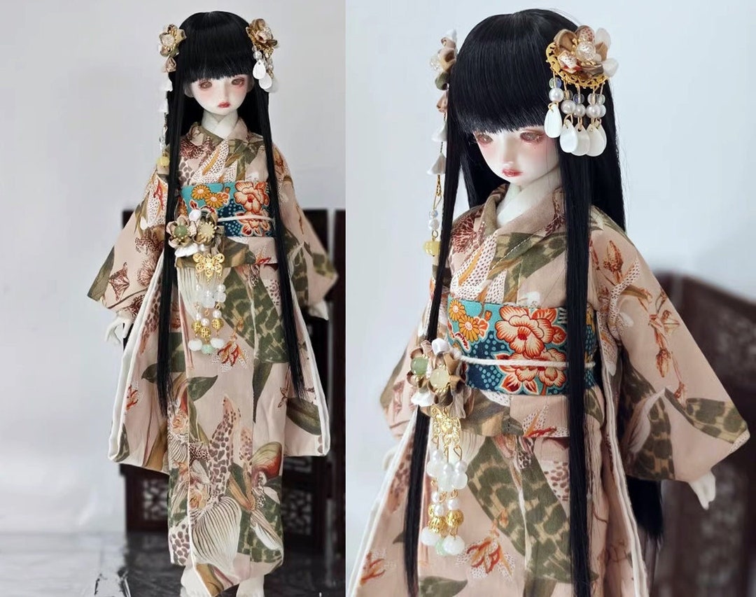 BJD Doll Clothes Yosd Msd Mdd Sd Kumako Neo Blythe Doll Fusion Kimono ...