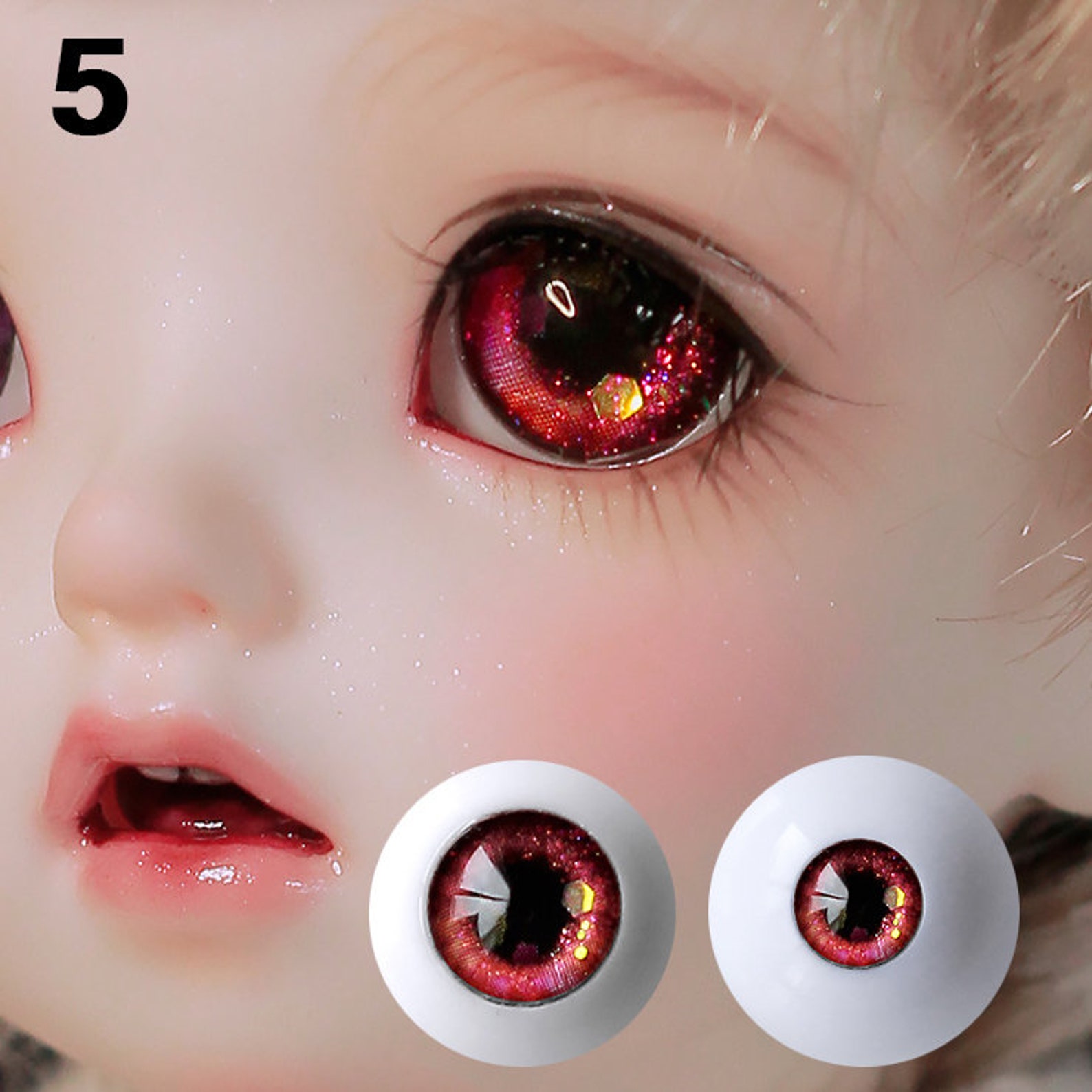 BJD Eyes 18mm 10mm 12mm 14mm 16mm Acrylic Eyes Doll Eyes Lw14 - Etsy