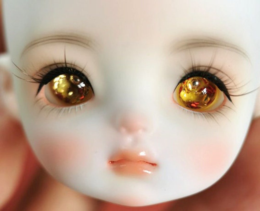BJD Eyes 18mm 14mm 16mm 12mm Doll Eyes Bjd Msd Yosd Sd Eyes Gold XYB071 ...
