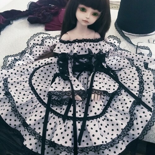 BJD Clothes MSD Dress off Shoulder sd13yosd - Etsy