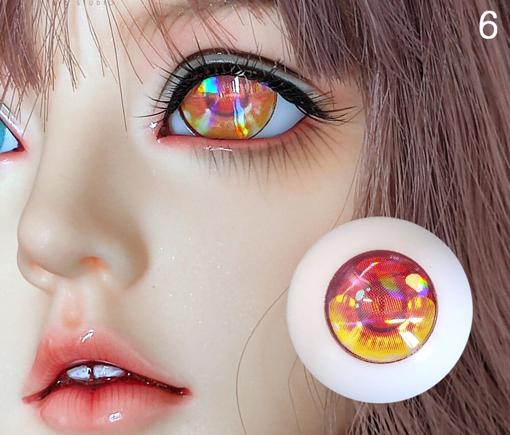BJD Eyes Cartoon Eyes 14mm 16mm 18mm 10mm 12mm Acrylic Eyes - Etsy