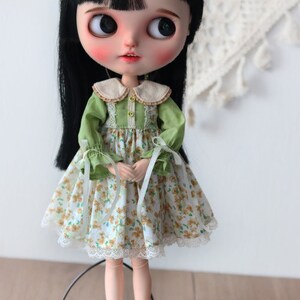 Neo Blythe Doll Clothes Dress Socks Set for Ob24 Ob22 Ob11 Doll Outfit ...