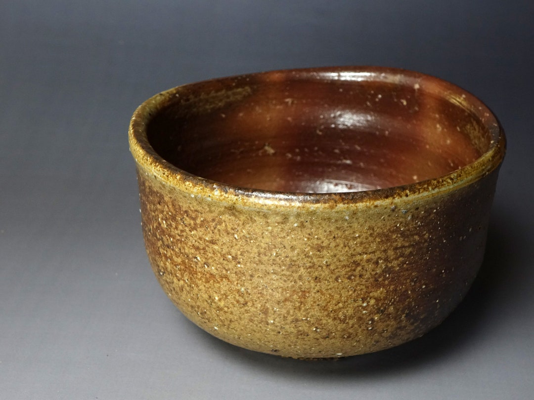Bizen Ware Chawan by Ken Fujiwara (1924-1977) Japanese Studio Pottery ...