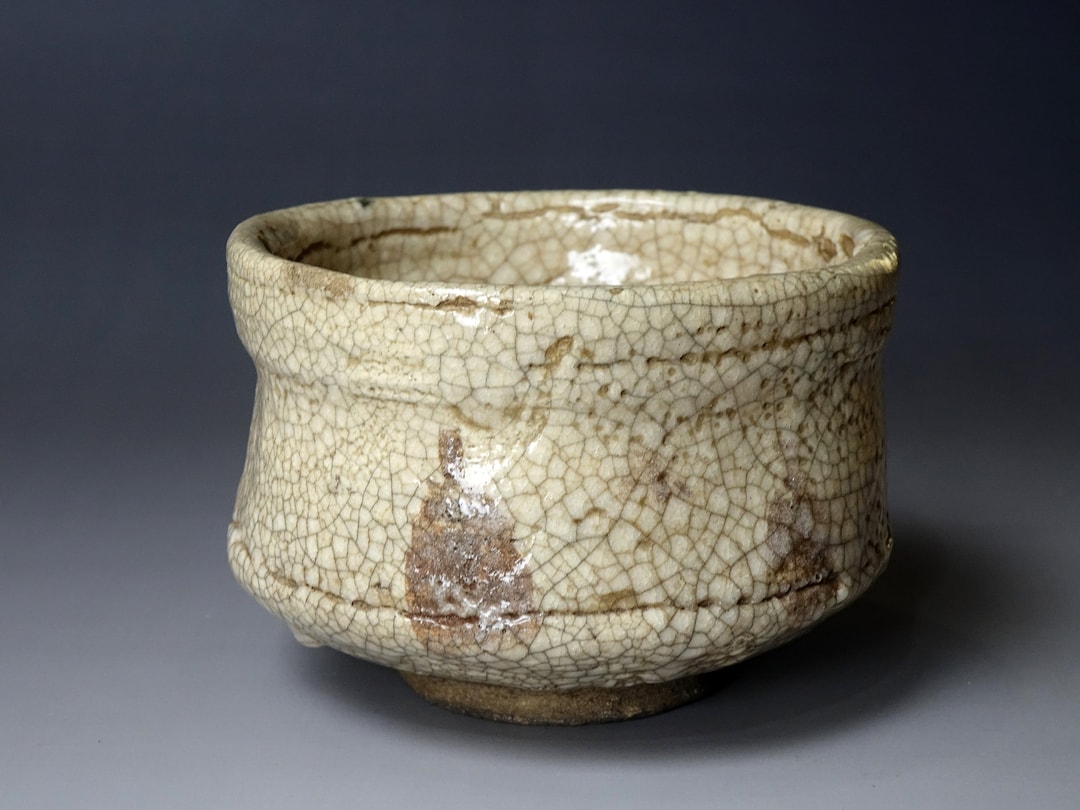 Timeless Beauty Antique Shino Tea Bowl Meiji Period - Etsy