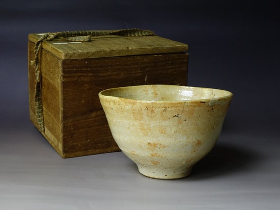Edo Period 1603-1868 Iga Chawan With Old Box - Etsy