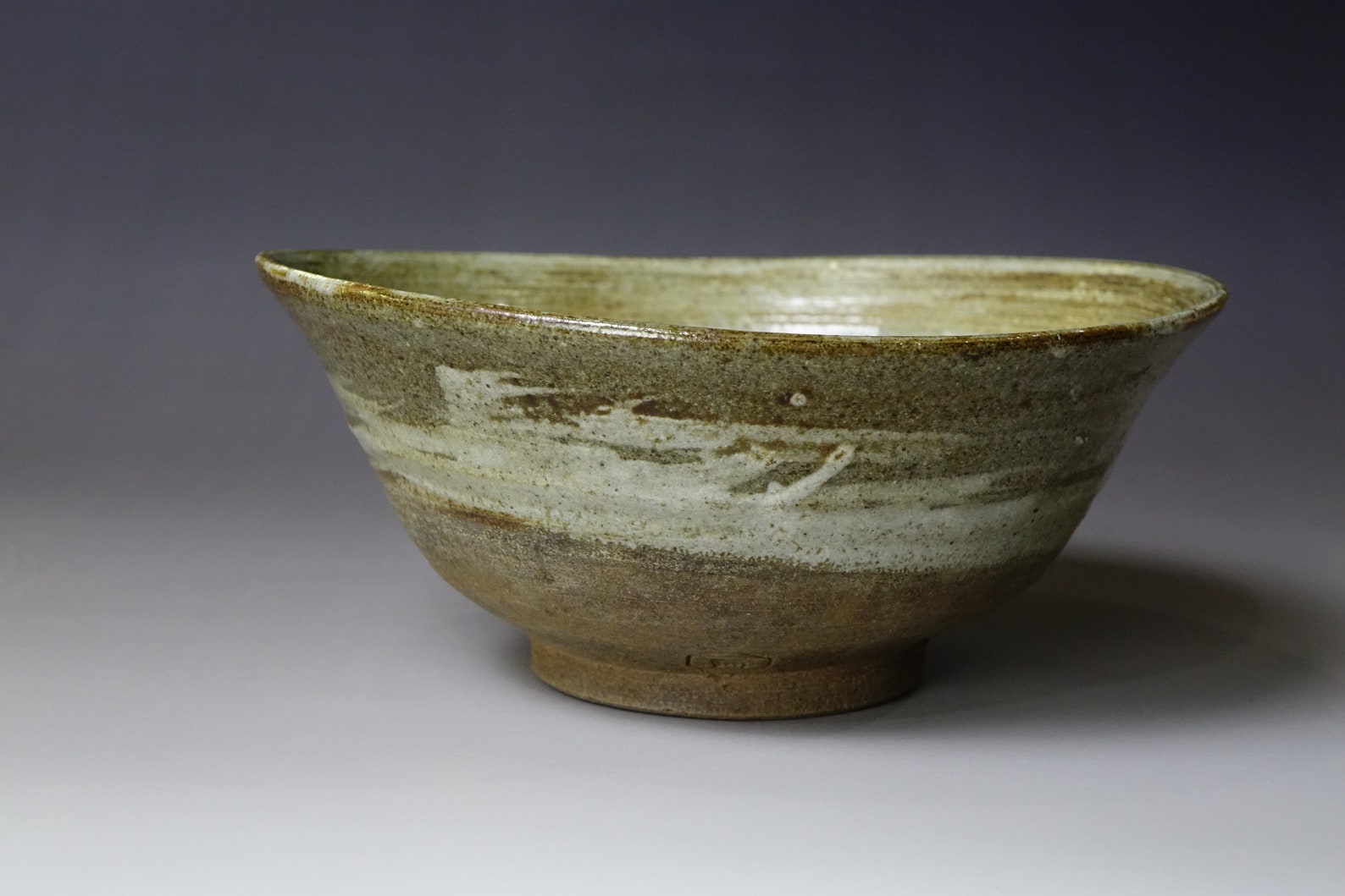 Antique Rokubei Kiyomizu Brush Painted Mishima Bowl Kyo - Etsy