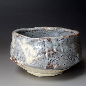 Masakazu Yamada (b. 1951) Nezumi Shino Tea Bowl for Japanese Tea ...