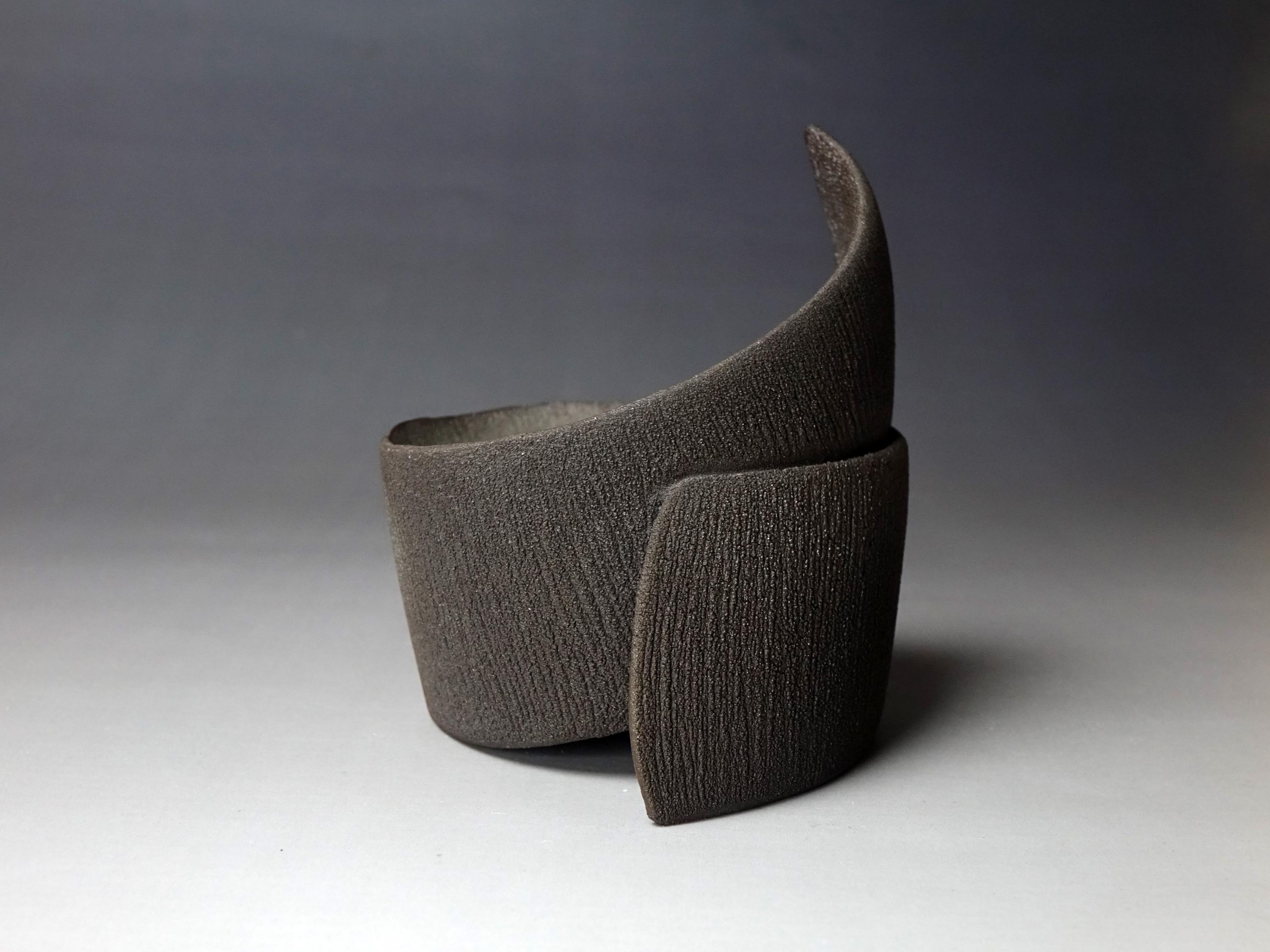 Fumio Matsutani (b. 1975) Rei (black) Sake Cup Japanese Studio Pottery ...