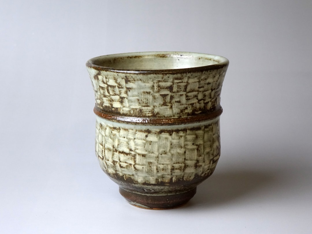 Living National Treasure Tatsuzo Shimaoka (1919-2007) Mashiko Inlaid ...