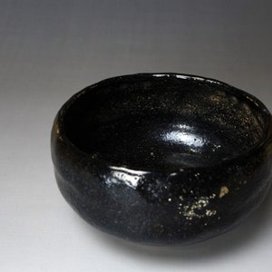 Early 20c Black Raku Chawan for Japanese Tea Ceremony - Etsy