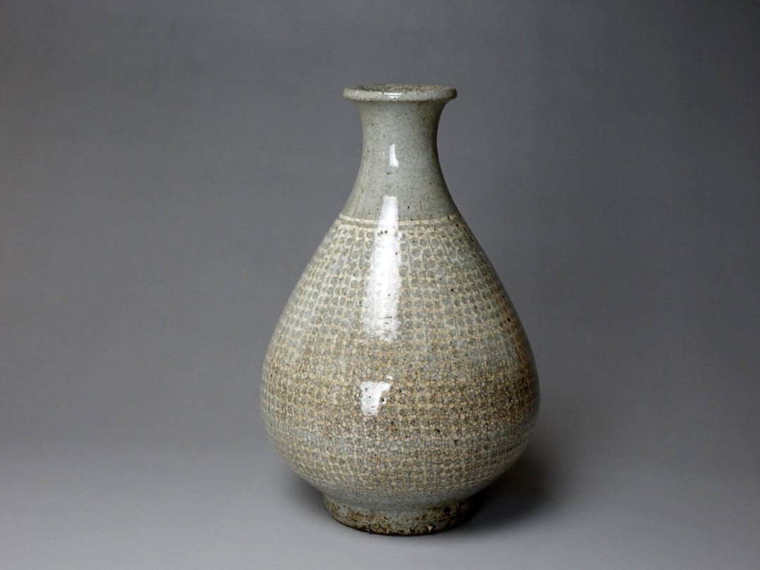 20c Korean Mishima Vase Made in the Style of Goryeo Celadon - Etsy