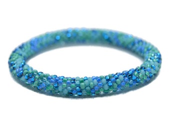 Sea Glass Bead Rope - Etsy