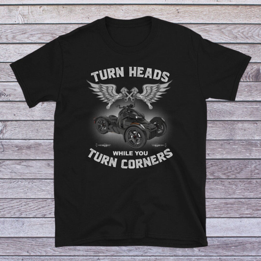 Motorcycle Shirt, Biker T Shirt Ryker Shirt, Trike Motorcycle Rider ...