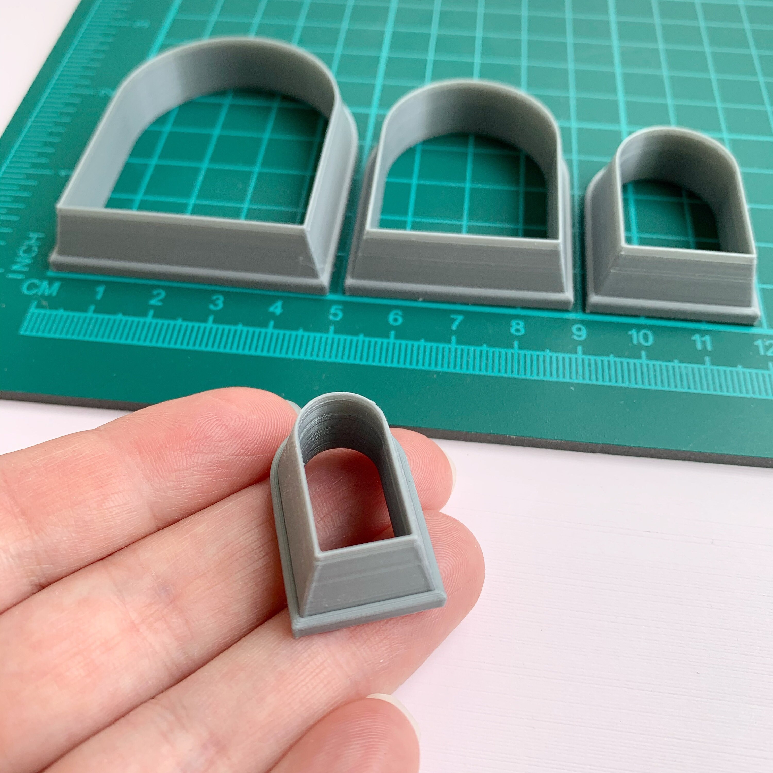 4 Pcs Arch Cutter Set for Polymer Clay 3D Printed Clay | Etsy