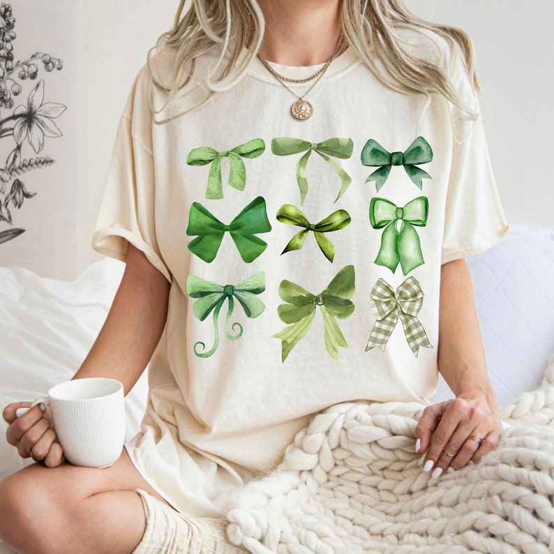 St Patricks Coquette PNG, Green Coquette PNG, Green Bows Coquette PNG ...