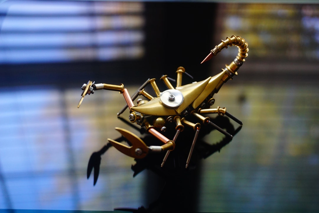 SCORPION - Iron Clockwork Bug/ Steam Punk Insects - Etsy
